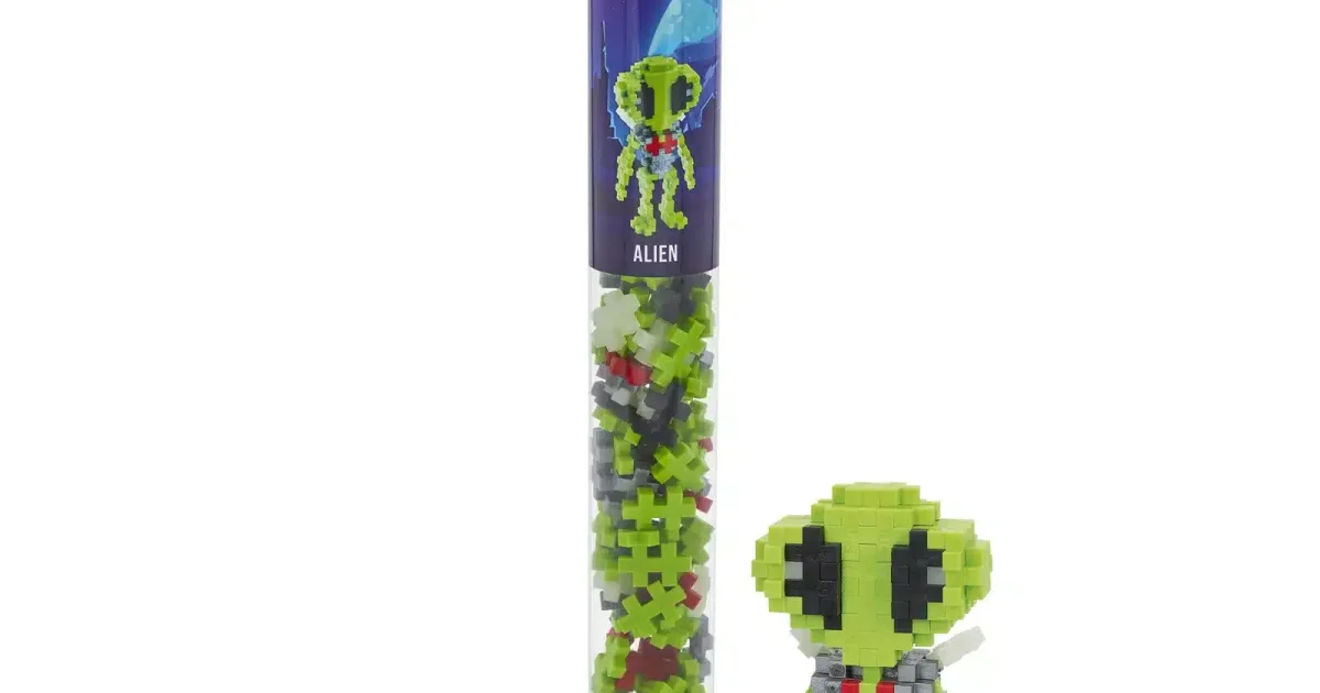 Tube Alien 100 pièces - Plus-Plus