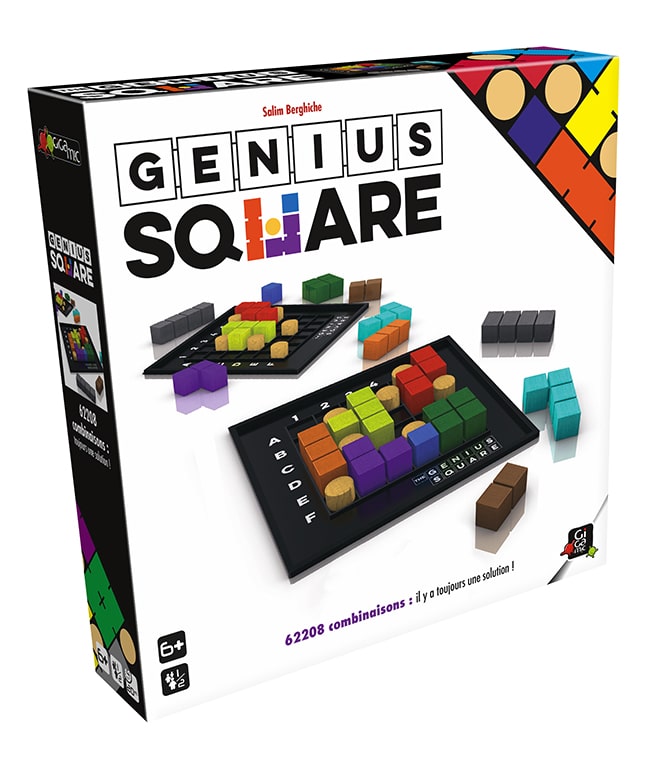 Jeu de société Genius Square - Gigamic - Emmie-Sphère